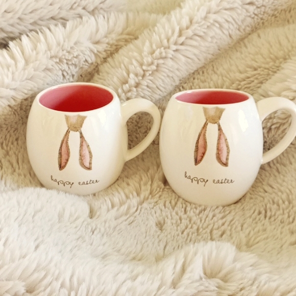 Rae Dunn | Dining | Happy Easter Mugs Set Of 2 Nwt Rae Dunn | Poshmark